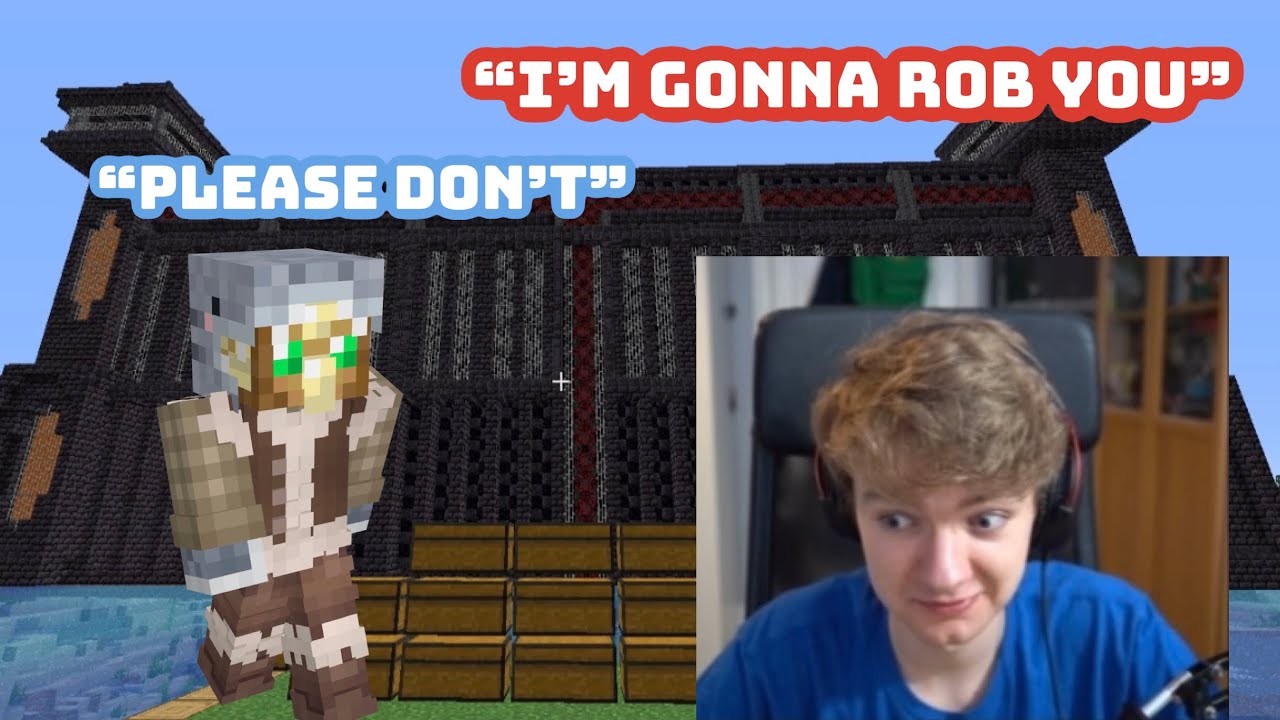 Tommyinnit robs and kills new DREAM SMP member Foolish!! - YouTube