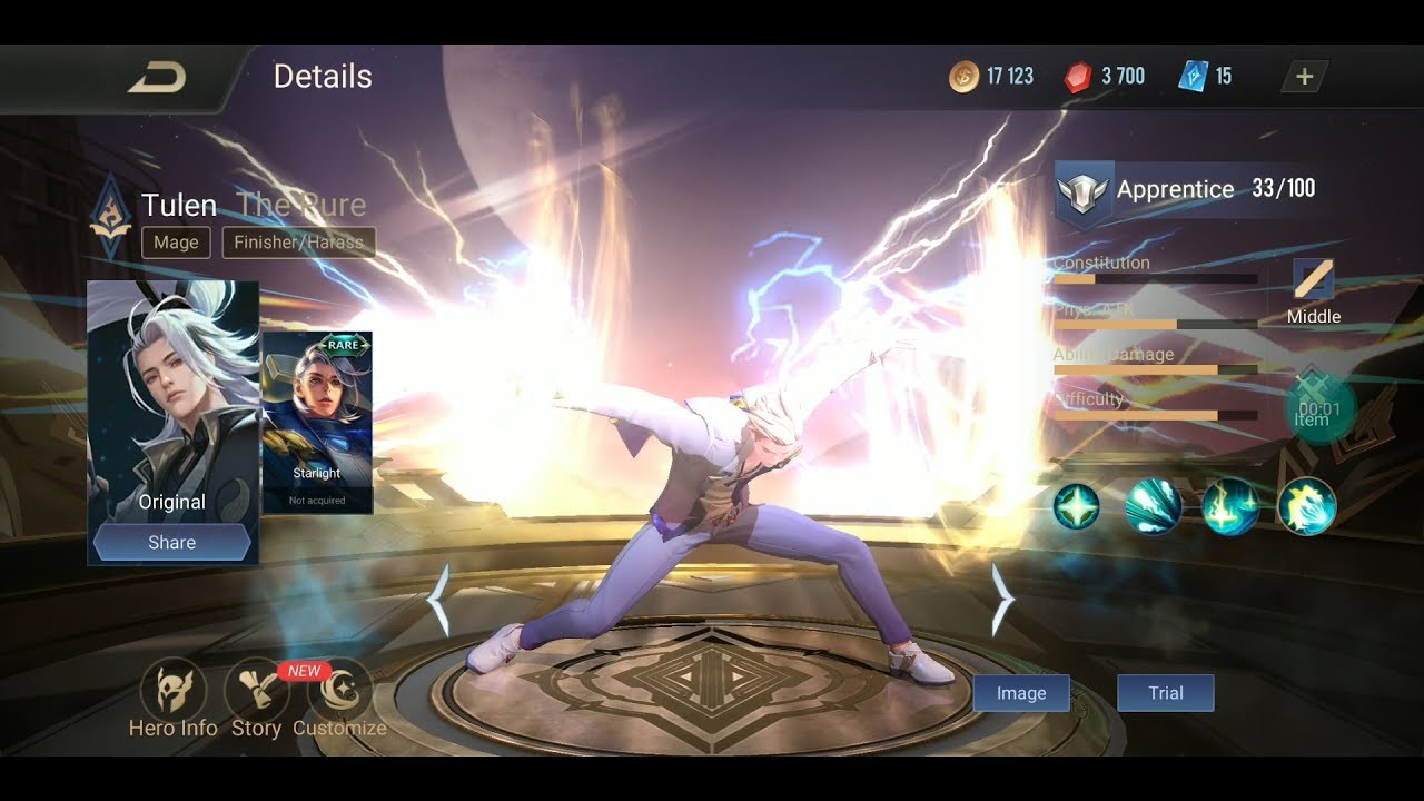 NEW SKIN - TULEN | Arena of Valor | LiênQuânMobile | 傳說對決 | 펜타스톰 | 伝説対決 ...