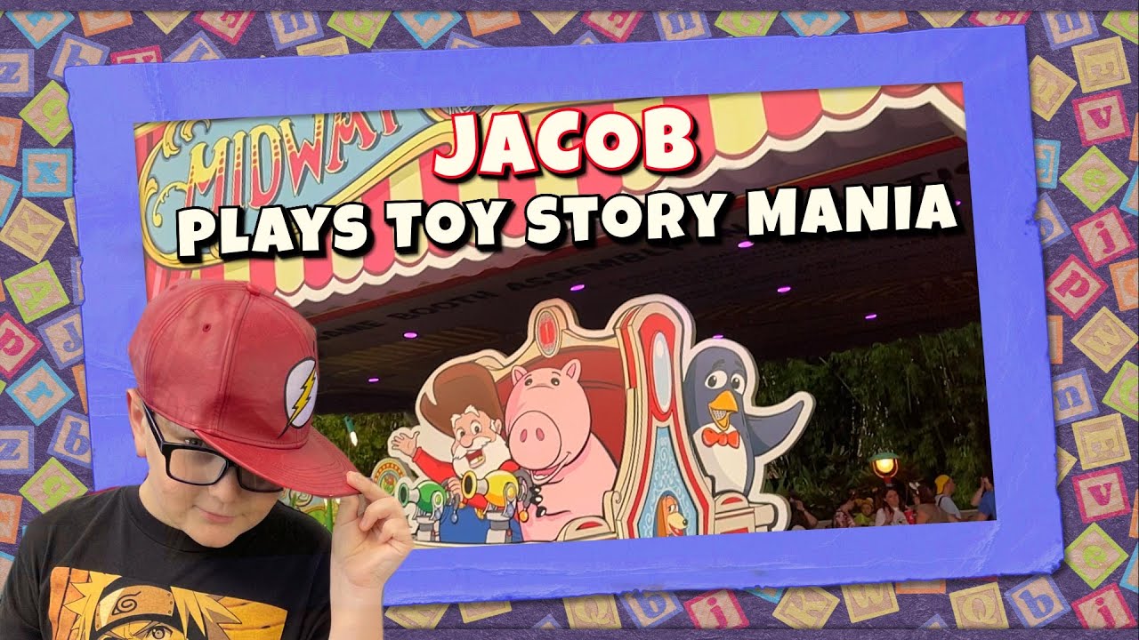 JACOB GOES TO DISNEY HOLLYWOOD STUDIOS AND PLAYS TOY STORY MANIA ...