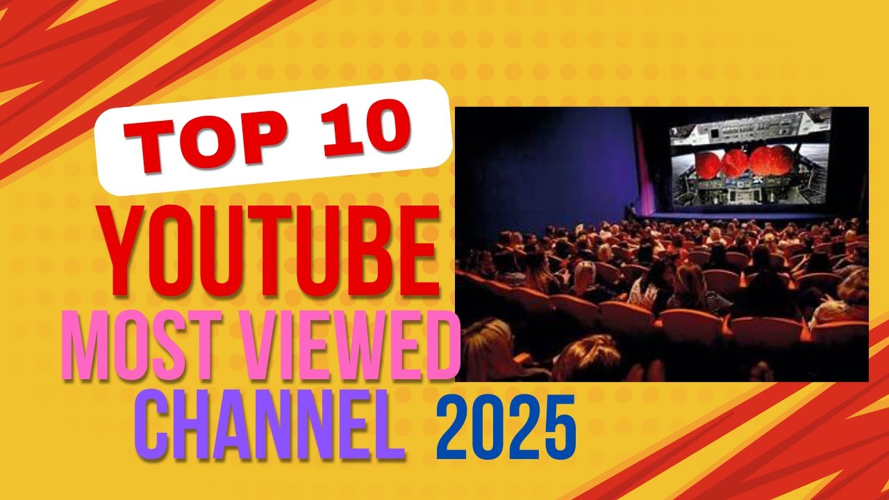 YouTube Top 10 Most Viewed Channel - YouTube