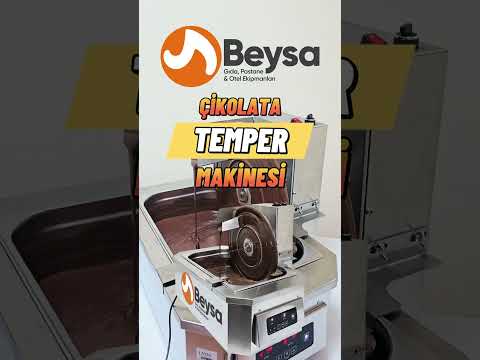 Beysa Çikolata Temper Makinesi 17 Litre Paslanmaz Çelik Setüstü