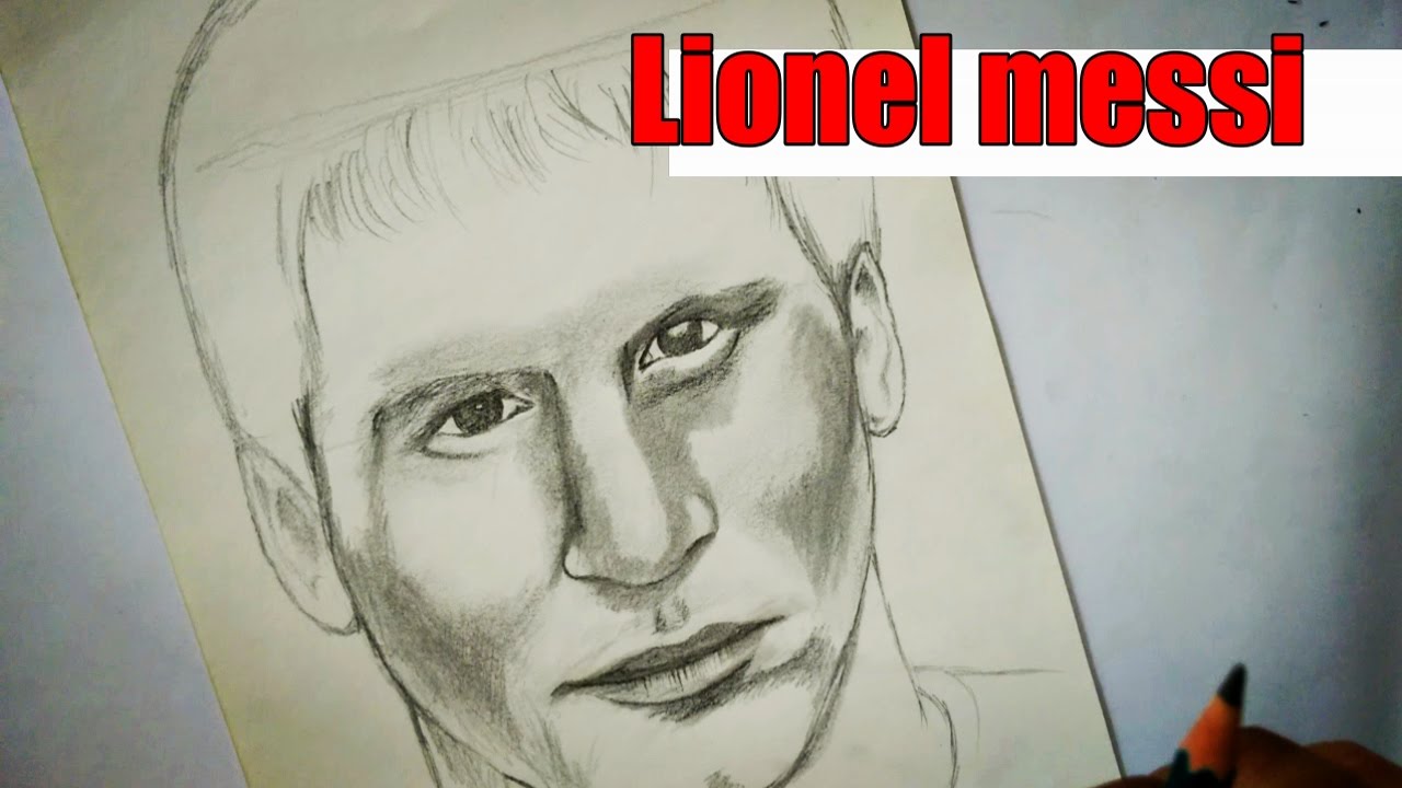How to Draw Lionel Messi Step by Step - YouTube