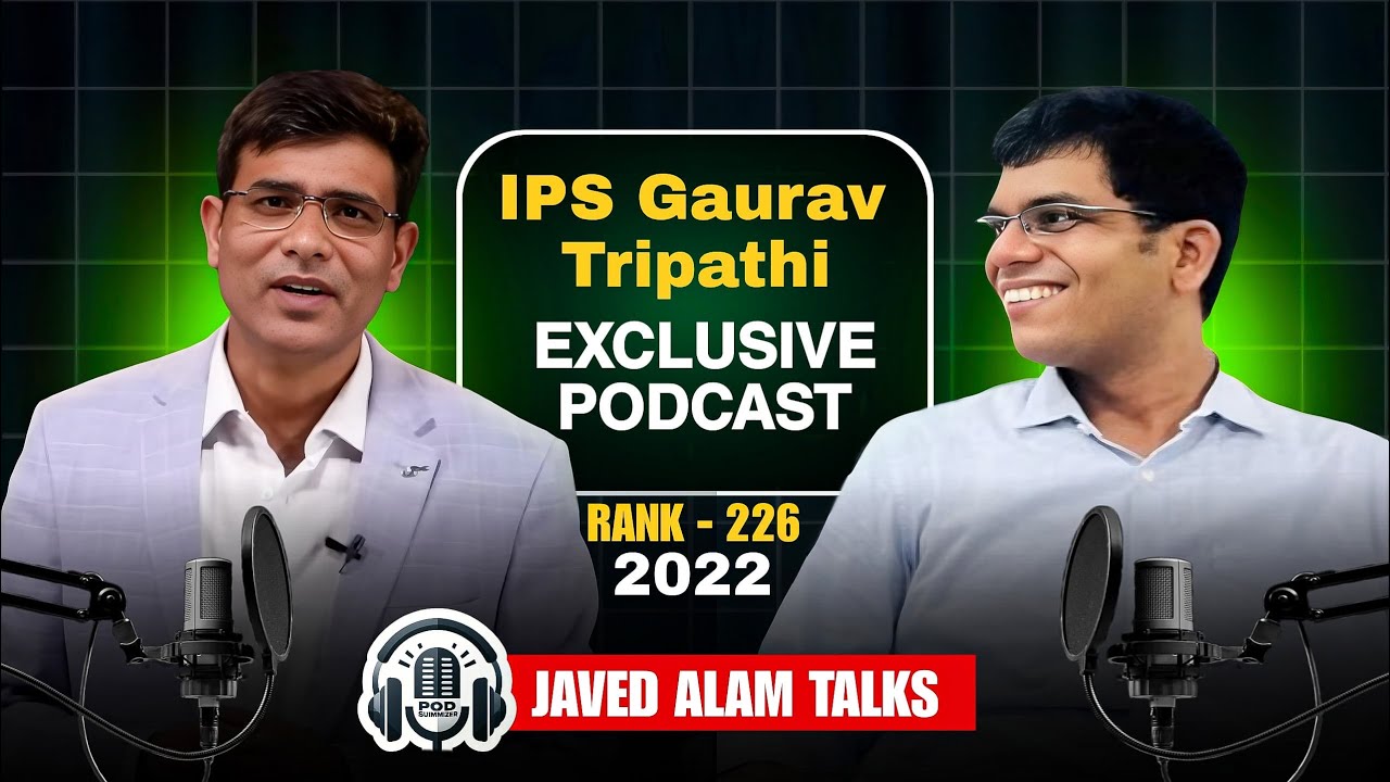 IPS gaurav tripathi जी से ख़ास बातचीत 🙏 ज़रूर देखें #upschindi # ...