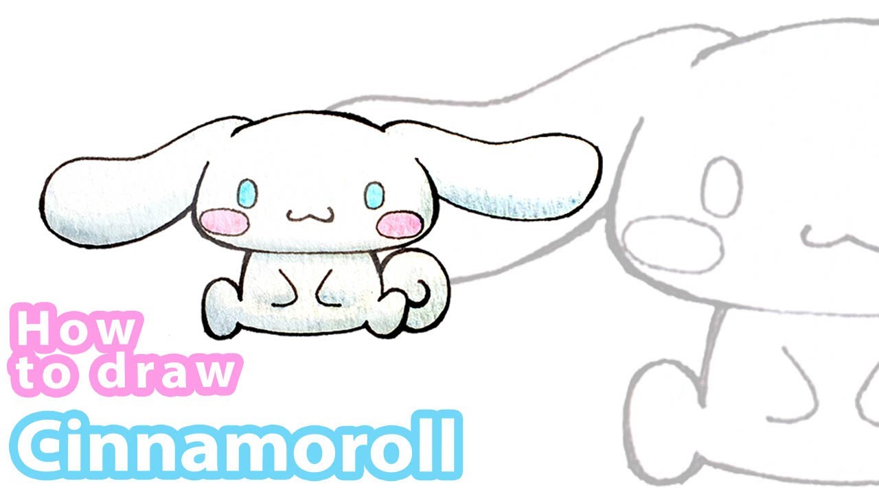 How to draw Cinnamoroll! | Sanrio - YouTube