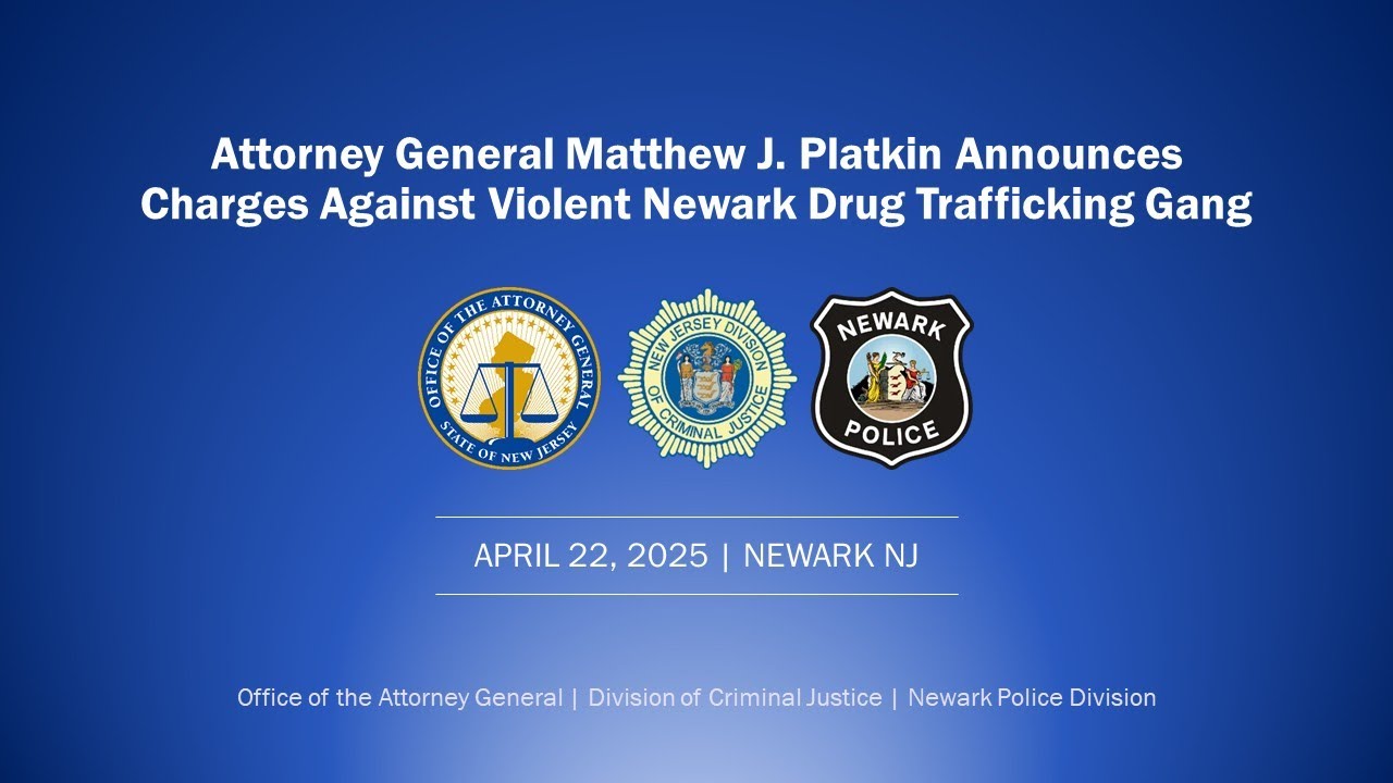 AG Platkin to Make an Announcement on Charges Against Violent Newark ...