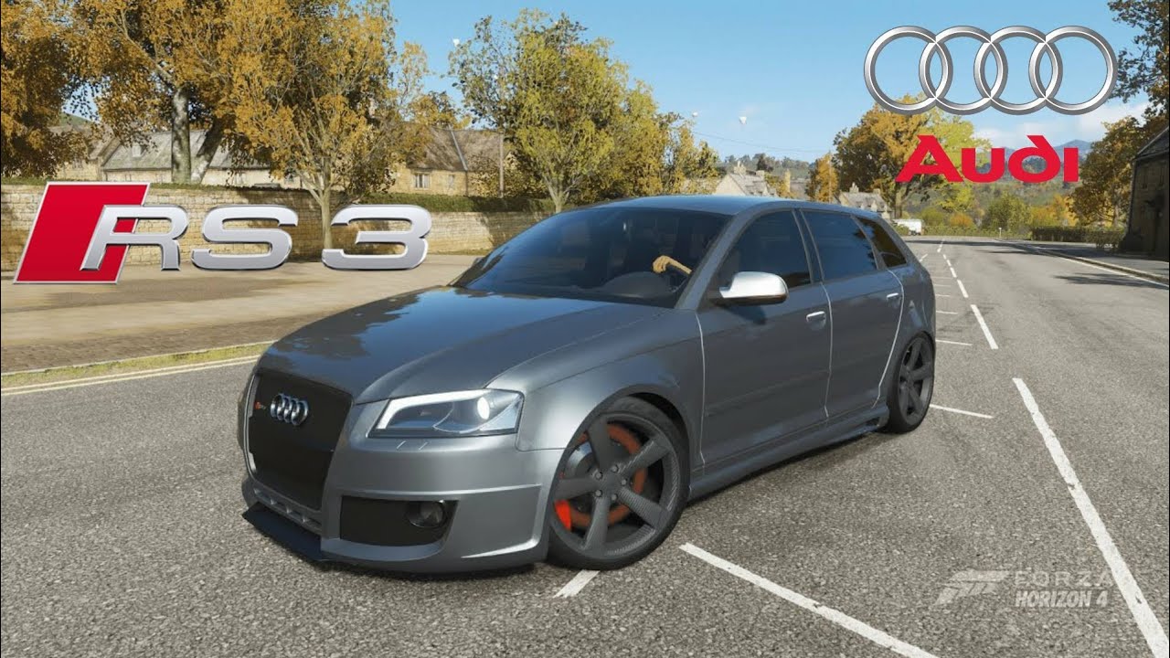 Audi RS3 Sportback - Forza Horizon 4 - ForZone - YouTube