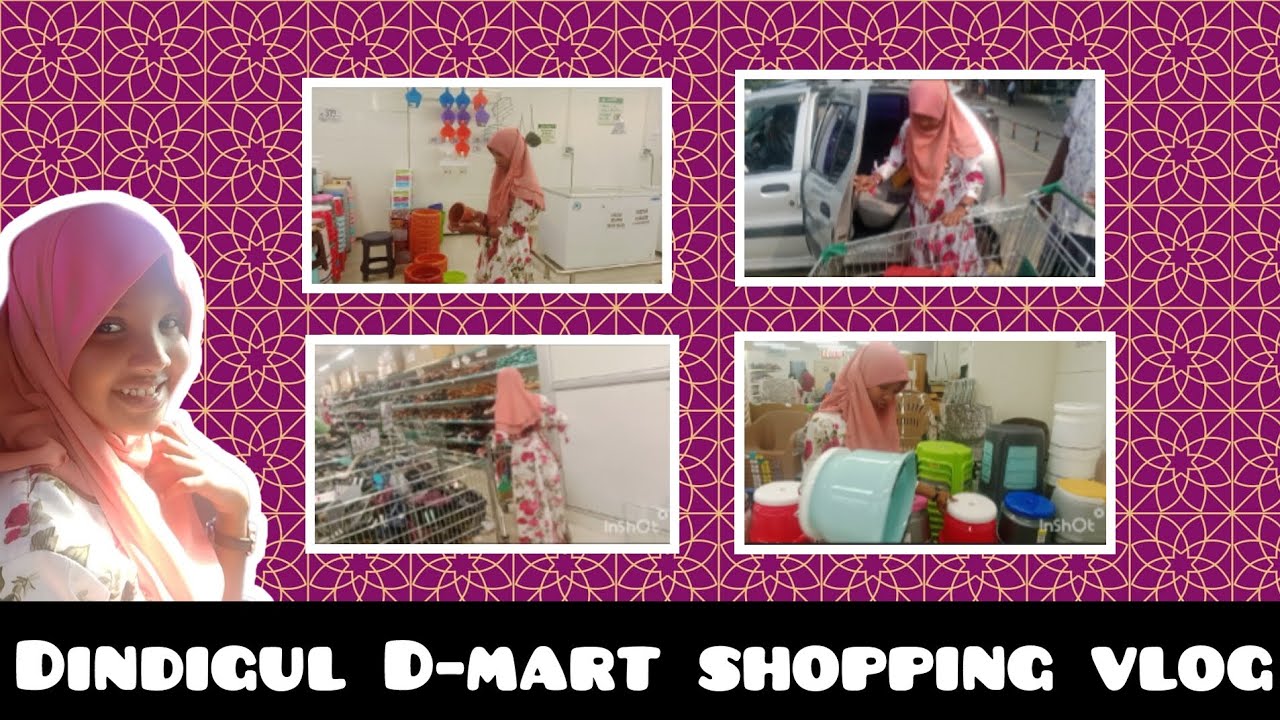 Dindigul D-Mart Shopping Vlog Tamil #dindigul #dmart #vlog #tamil - YouTube