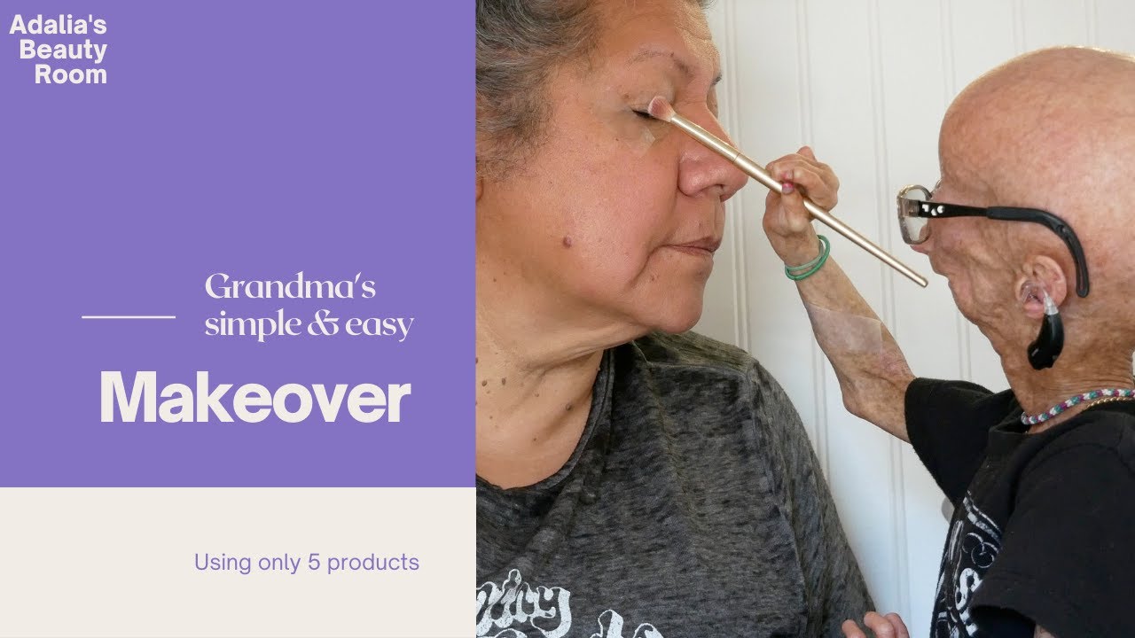 Grandma's simple & easy Makeover - YouTube