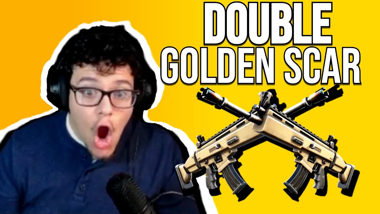DOUBLE Golden Scar!?! - Fortnite - YouTube
