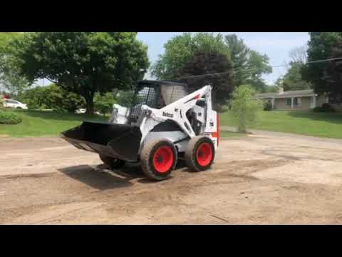 Bobcat 873 skidsteer loader diesel for sale - YouTube