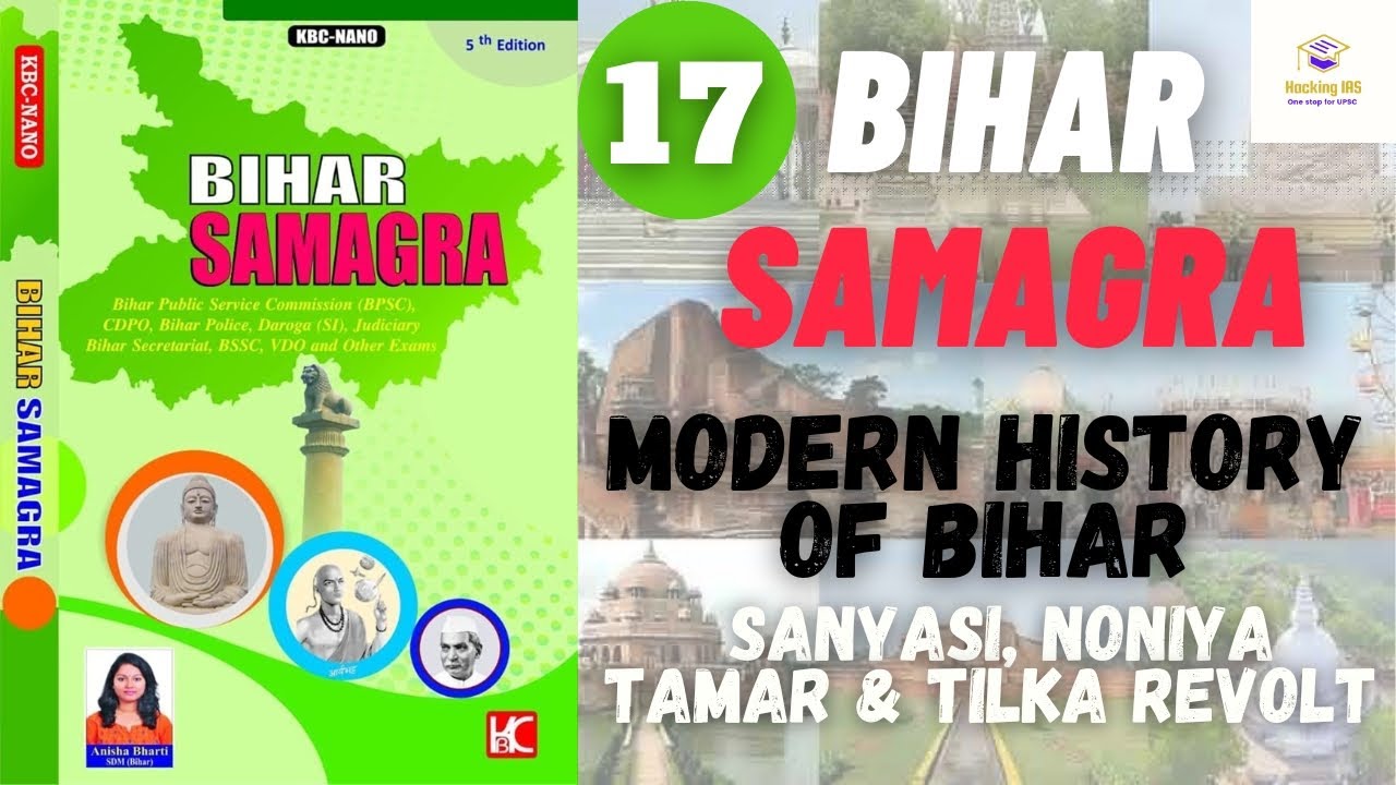 Sanyasi, Noniya, Tamar & Tilka Revolt | Modern History of Bihar|Bihar ...
