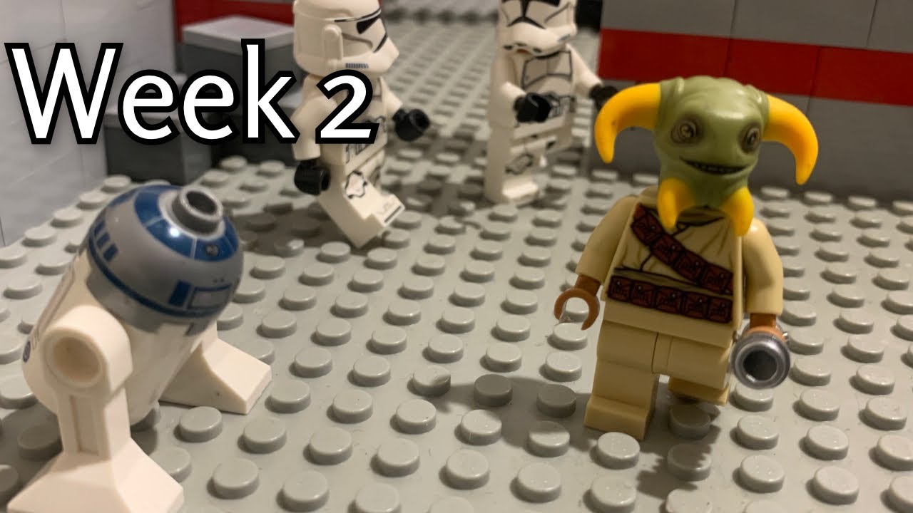 Lego Star wars the clone wars clone base moc | week 2 medical bay and ...