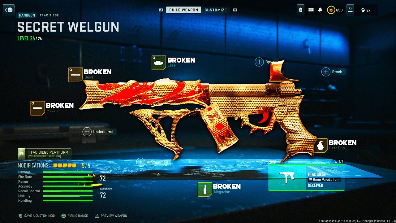 How to Unlock the SECRET WELGUN SMG META in WARZONE 2! 😳 (MW2 Ftac ...