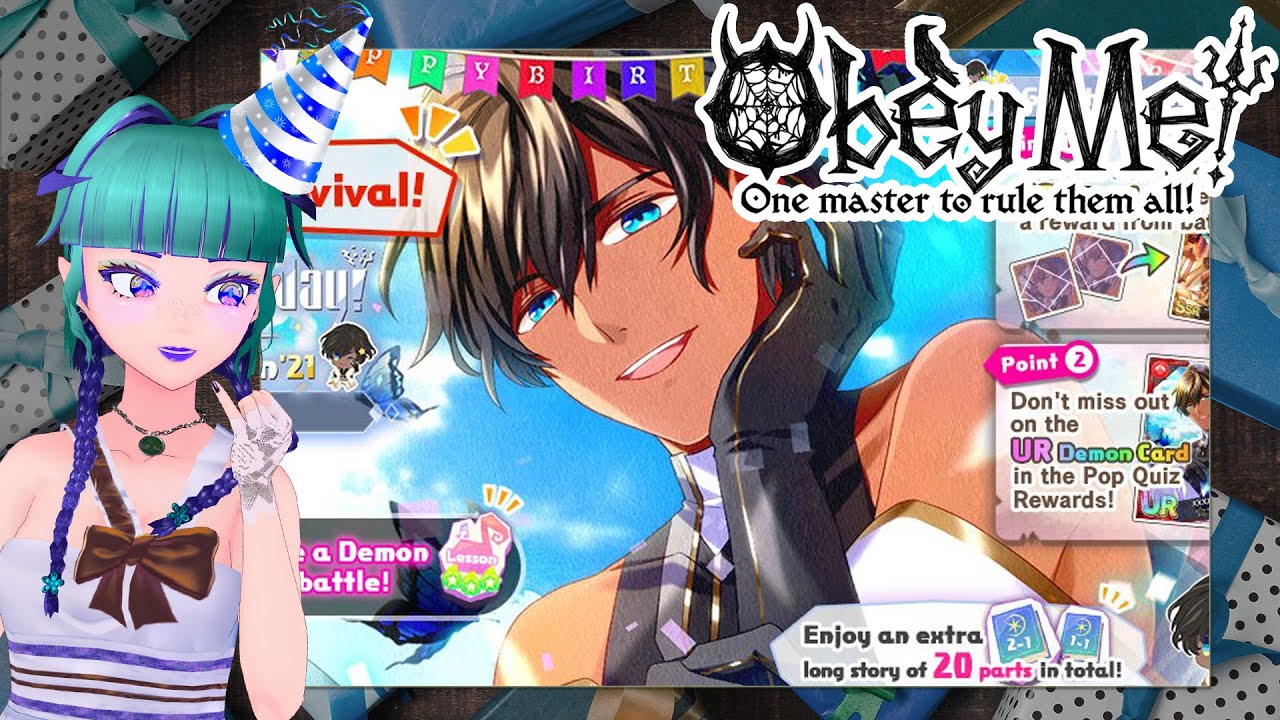 HAPPY BIRTHDAY Dear Simeon l Obey Me! SWD Event [2021] - YouTube