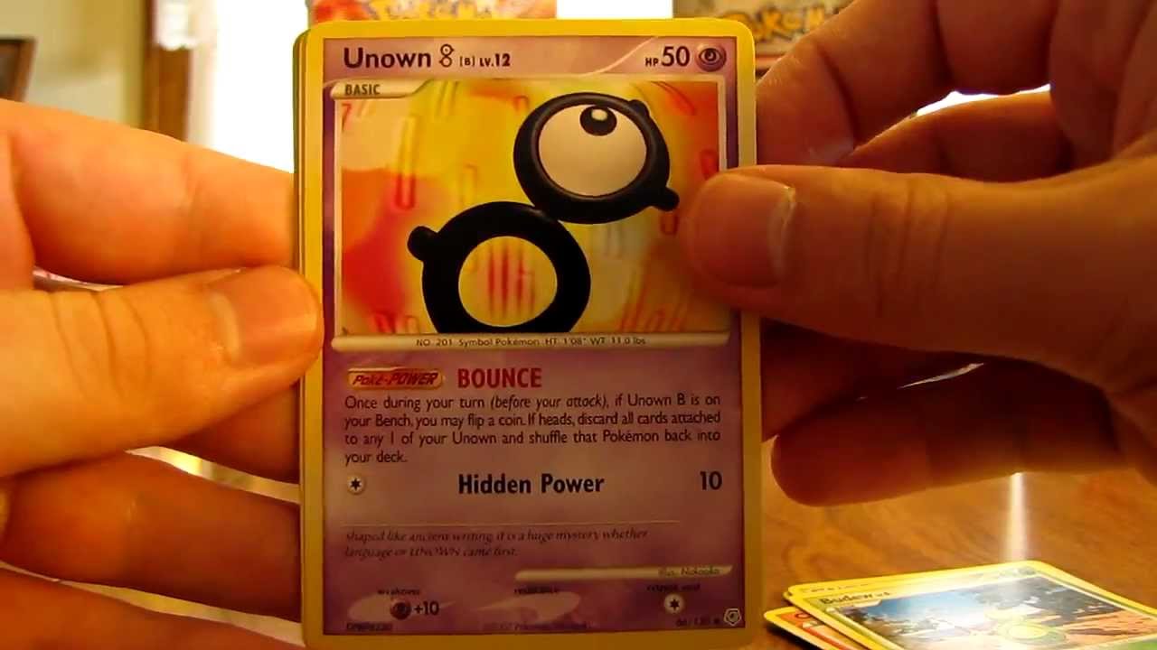 Opening a Diamond and Pearl Pokemon Booster Box Pt. 2 - YouTube