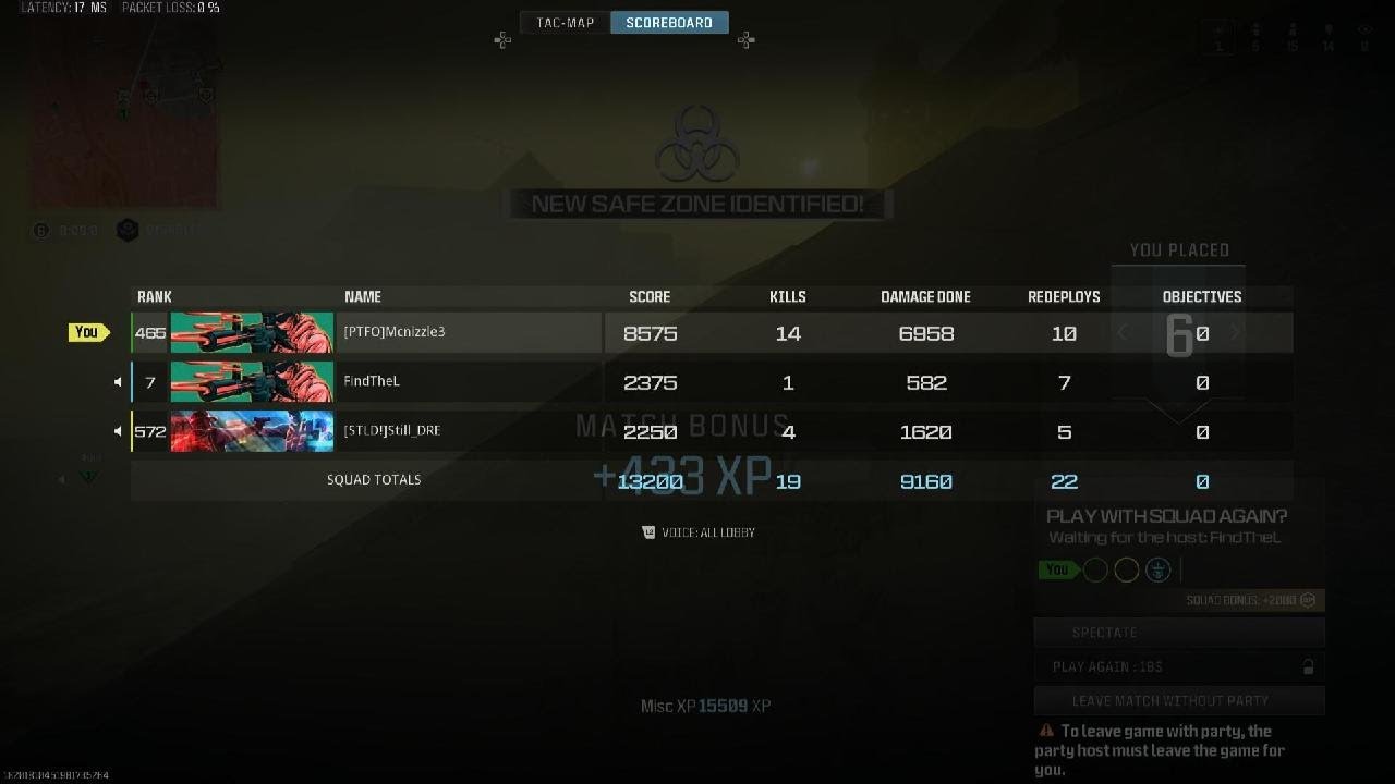 WZ3 - 19 Kill Resurgence Quads Gameplay - YouTube