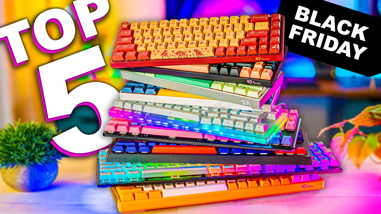 Top 5 Black Friday Mechanical Keyboard Deals - YouTube