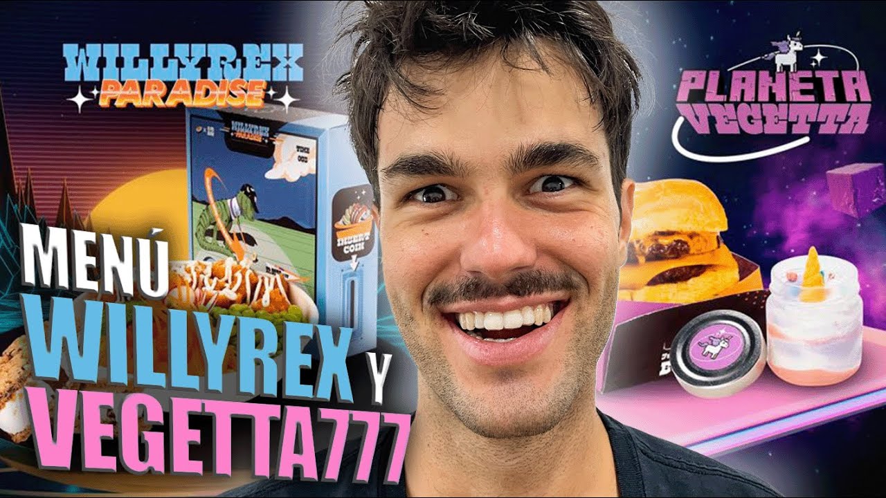 PROBANDO los MENÚS de WILLYREX y VEGETTA777 - YouTube