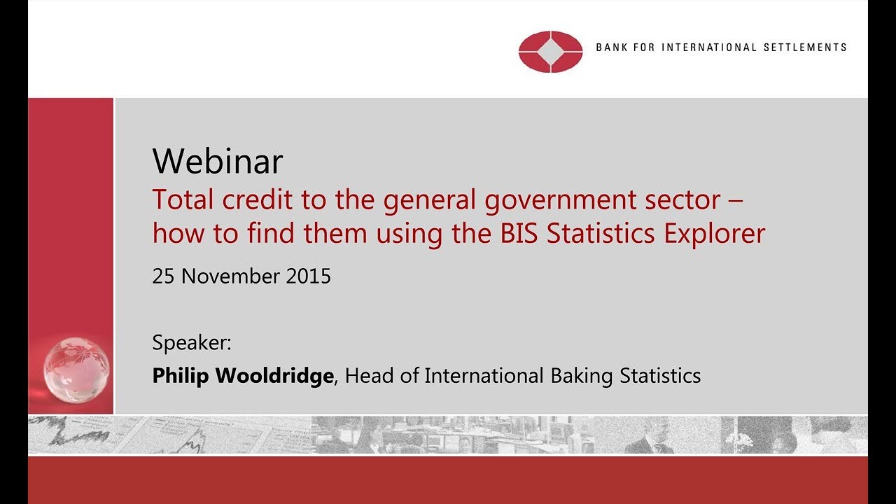 BIS international banking statistics ‒ how to find them using the BIS ...