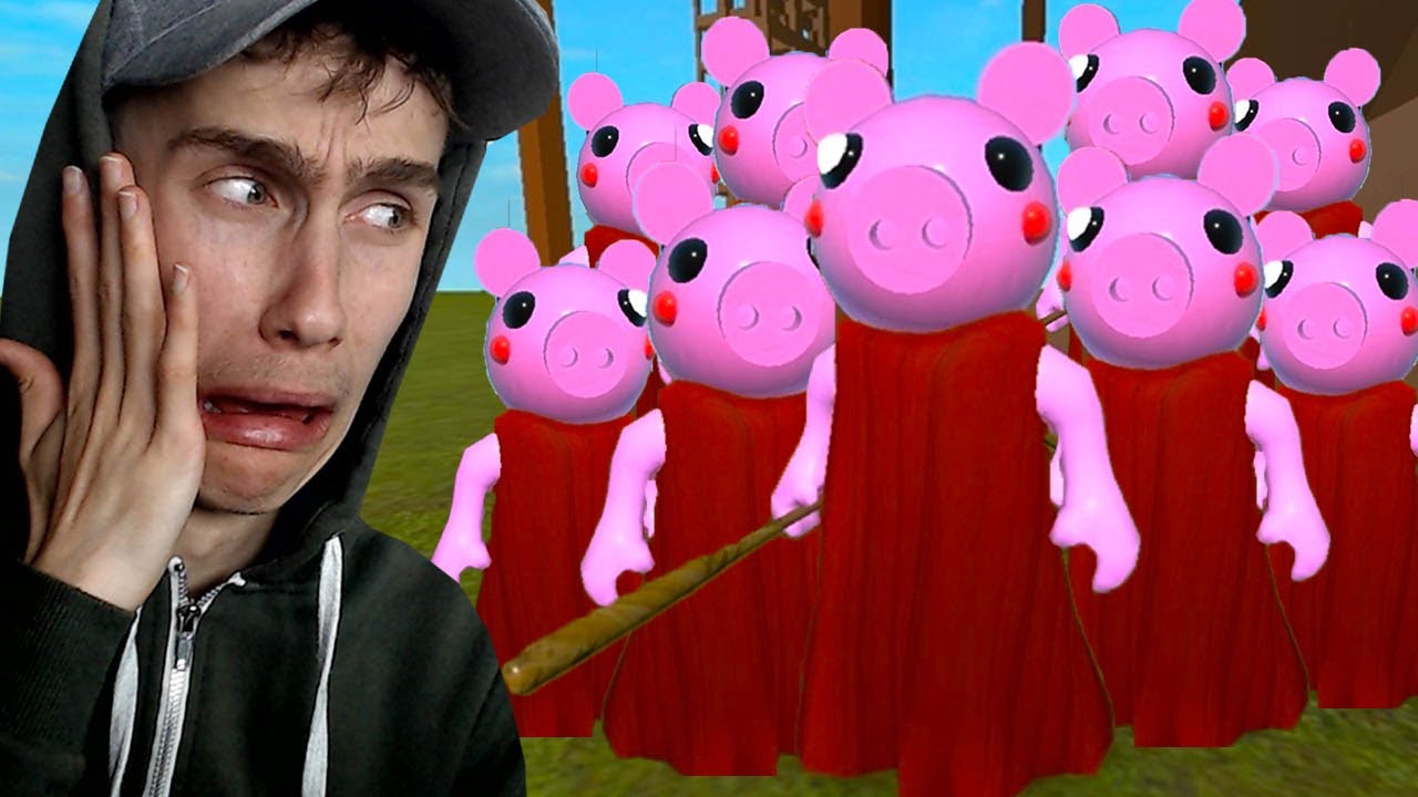 PIGGY MET 100 SPELERS IN ROBLOX! - YouTube