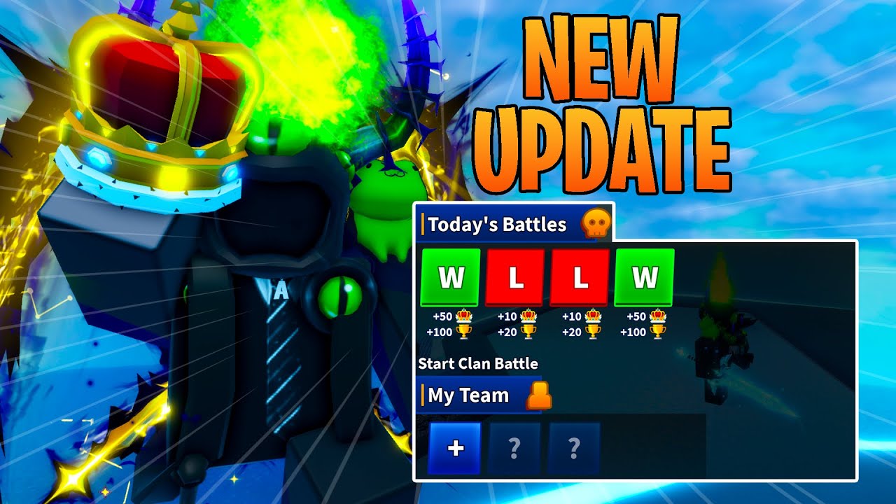 NEW CLAN WARS UPDATE In Roblox Blade Ball - YouTube