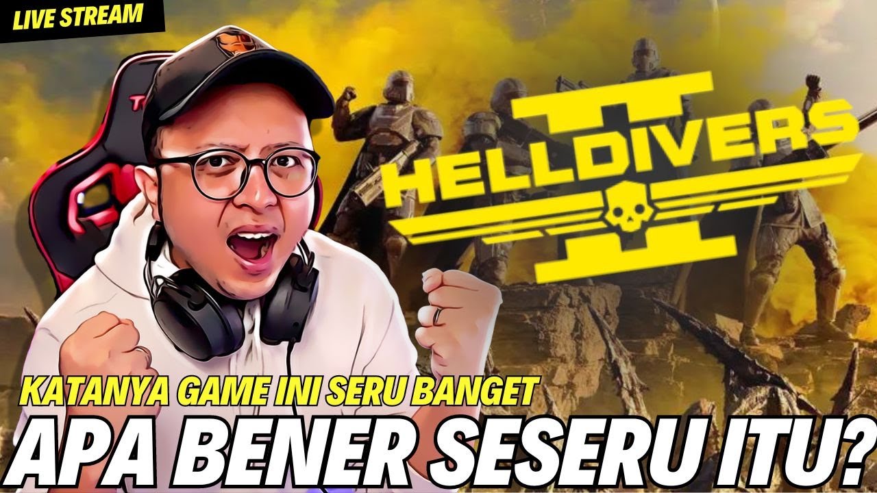 [LIVE] Hubungi kami untuk membasmi serangga - Helldivers 2 Indonesia Multiplayer - YouTube