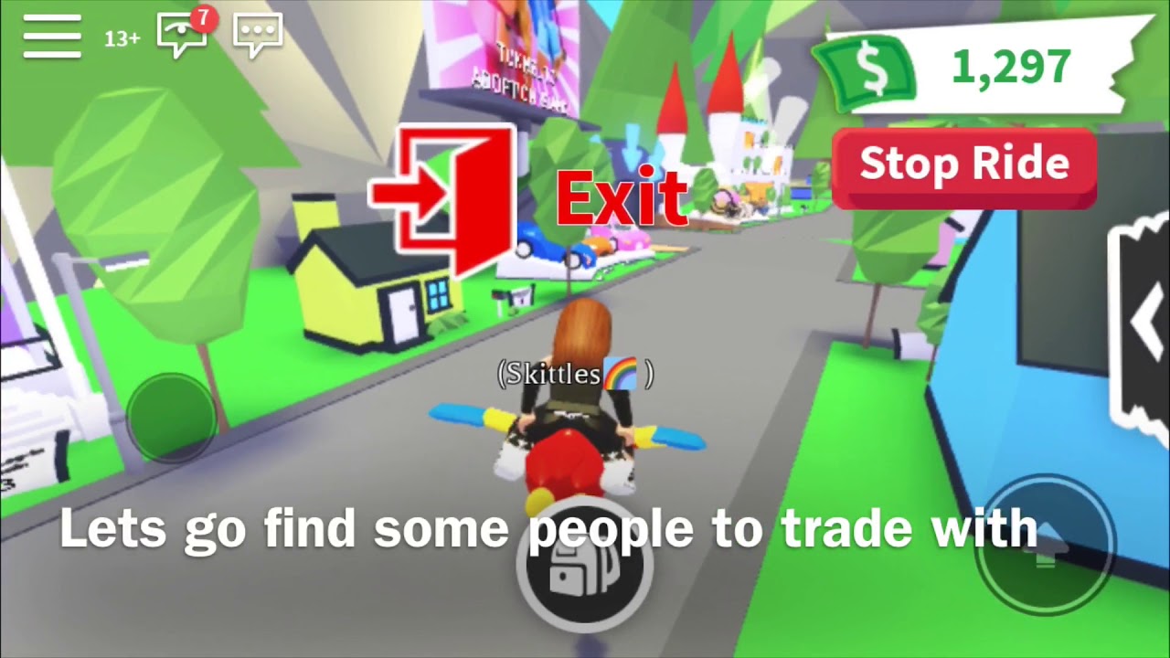 Trading Flying Parrot/Adopt me - YouTube