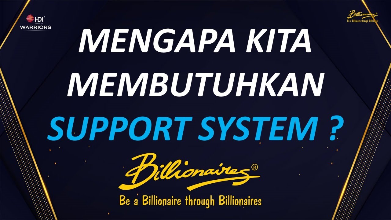 Why we need support system and total submission to upline? - YouTube