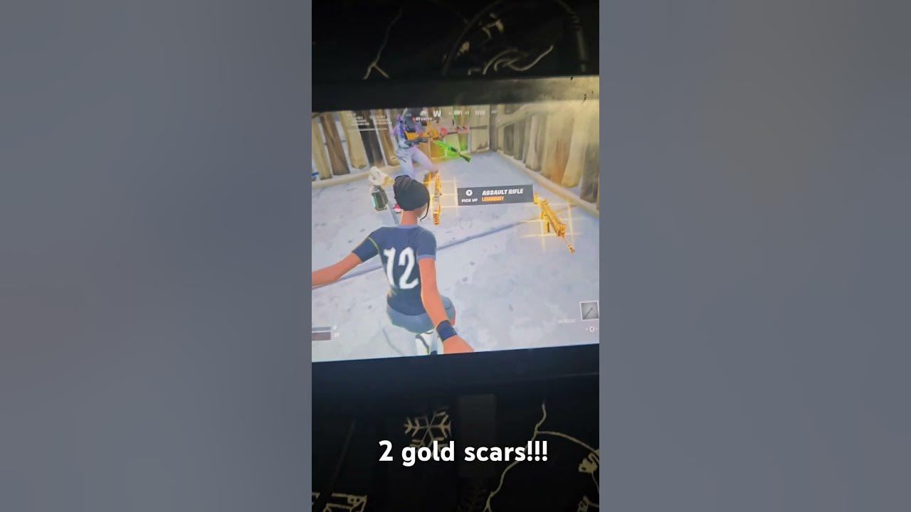 2 gold scars with duo!!! #fortnite - YouTube