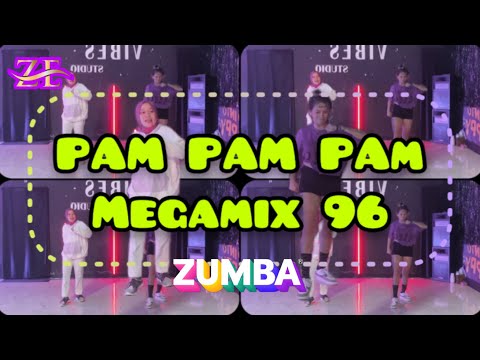 PAM PAM PAM | ZUMBA DANCE WORKOUT | MEGAMIX 96 | By ZE CHOREO