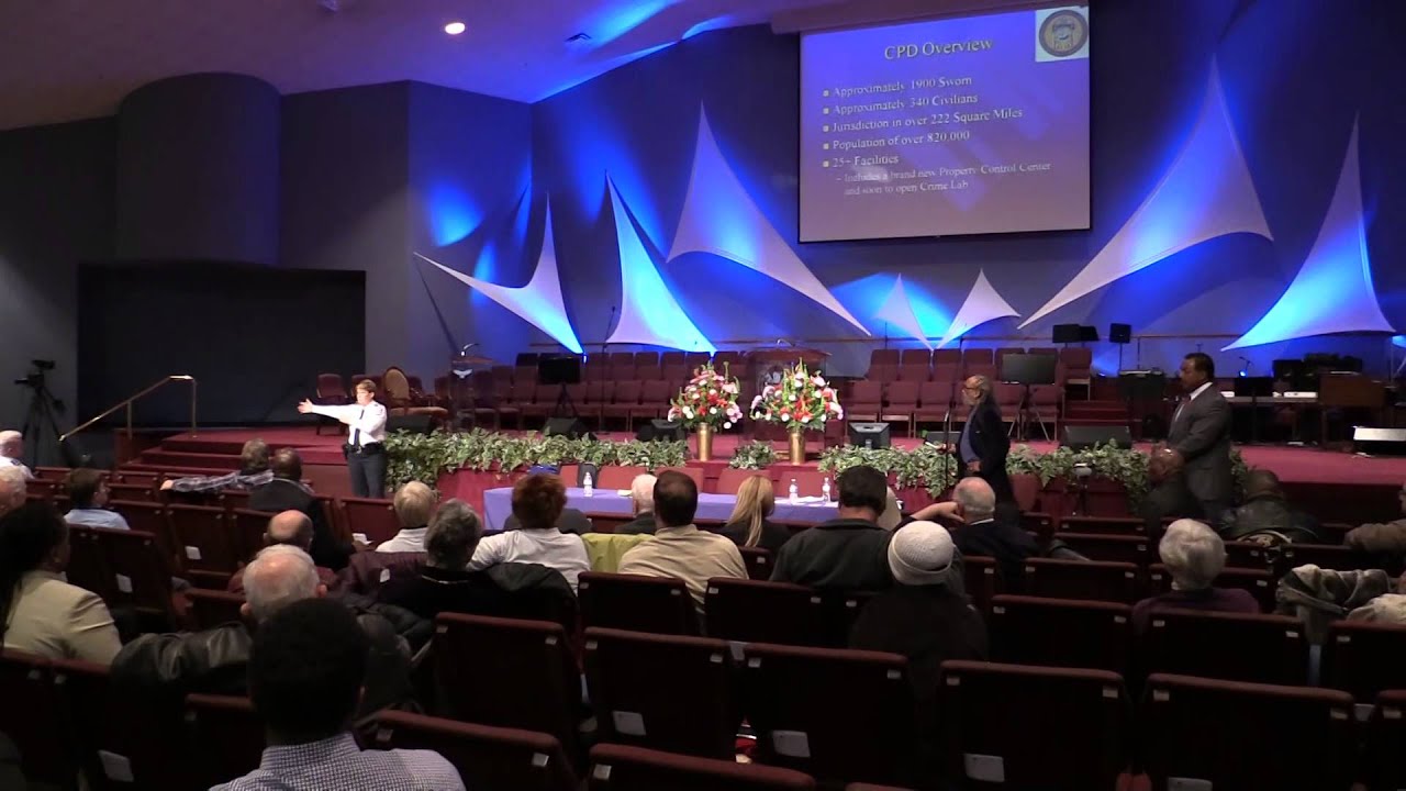 Part 3 of 4. Feb.23rd Community Meeting at First Church of God, 3480 ...