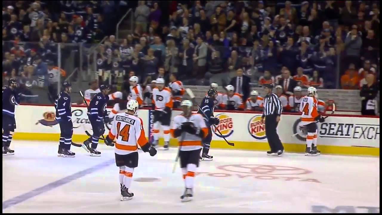 Matt Halischuk 1-1 Goal vs Flyers [Dec 21 2014] - YouTube