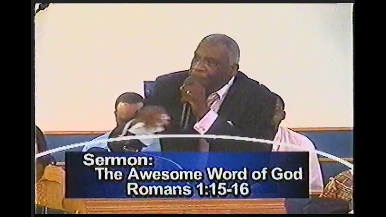 Bishop Ralph D. Terry, Sr - The Awesome Word of God - YouTube