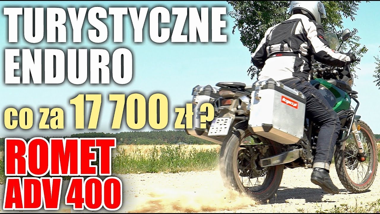 Romet ADV 400: turystyczne enduro za 17 700 zł - czy warto? - YouTube