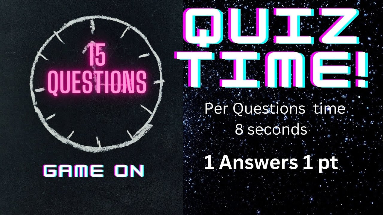 "MindMasters: The Ultimate Knowledge Challenge"#General Knowledge Quiz# ...