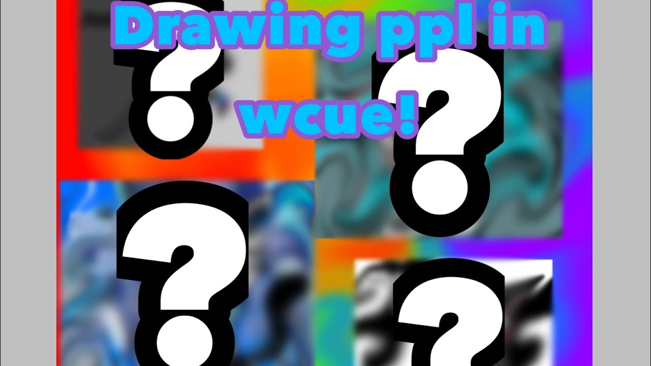 Drawing ppl from Wcue pt 2 - YouTube
