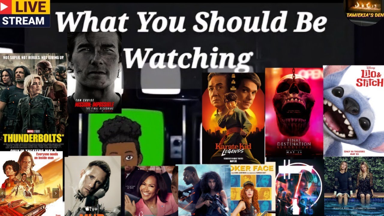 Live: MAY 2025 New Releases to Theaters & Streaming Servicesl - YouTube