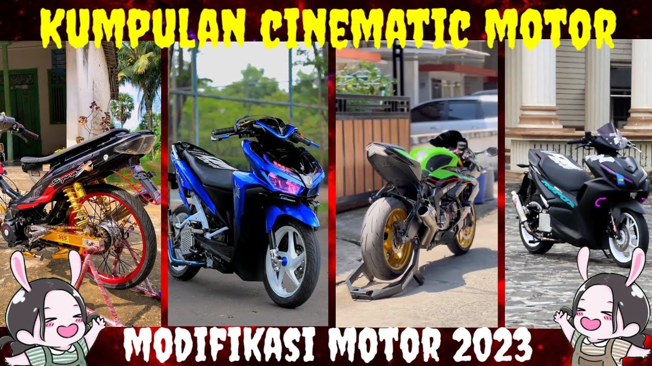 kumpulan cinematic modifikasi motor | sound viral tiktok 2023 - YouTube