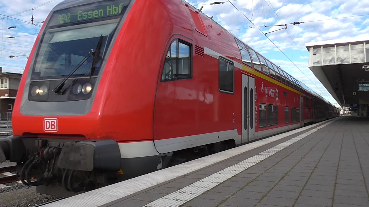 146 110 (ex. Freiburgerin) mit RE42 von Münster nach Essen - YouTube