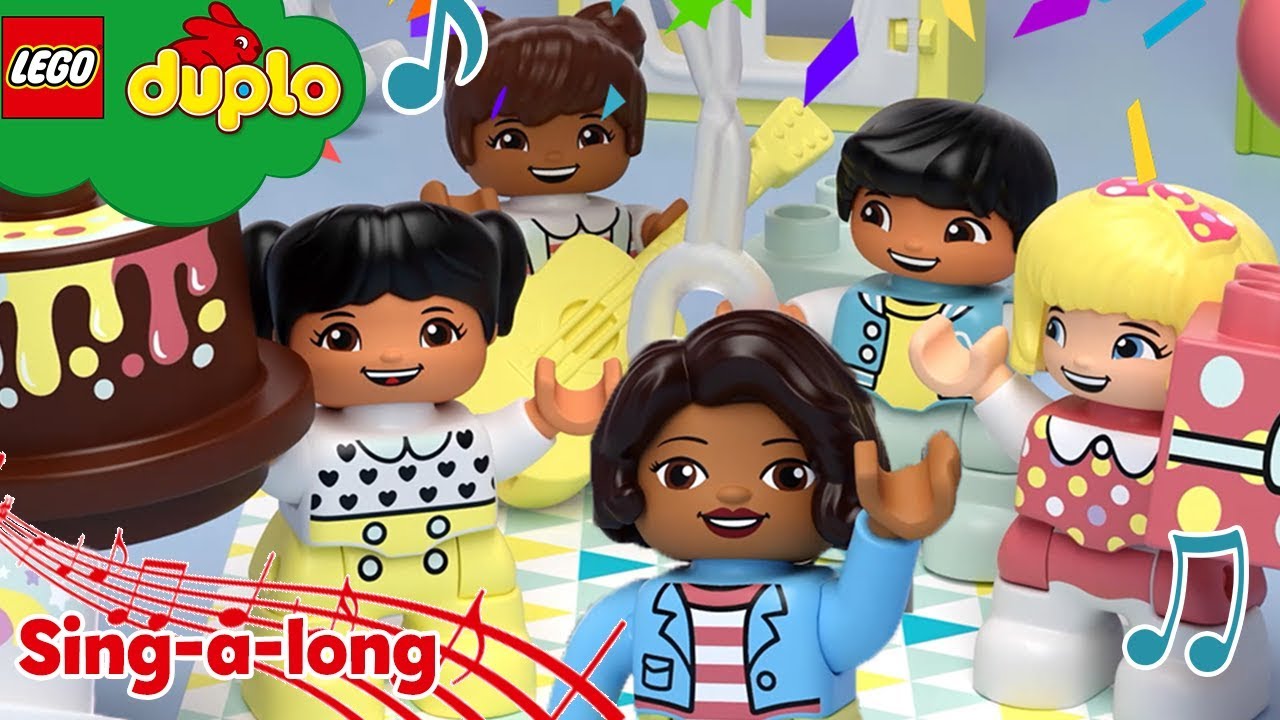 LEGO Happy Birthday | Sing-along with me! | Nursery Rhymes ABCs 123s ...
