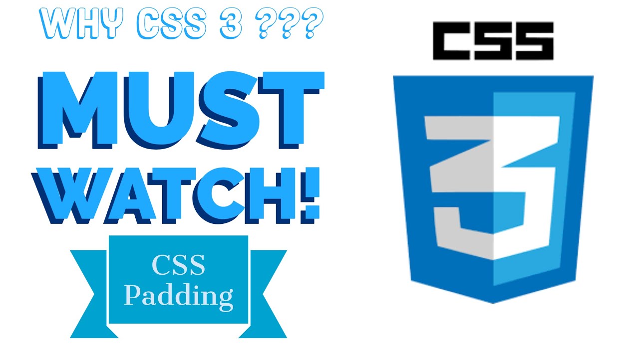 CSS Tutorial 2020 : Padding - YouTube