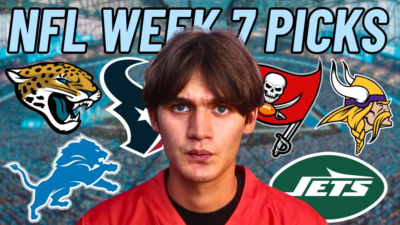WEEK 7 NFL PREDICTIONS! - YouTube
