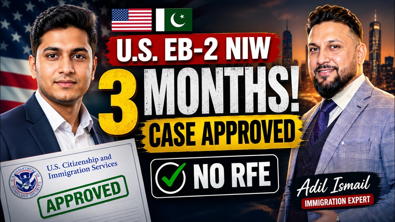 USA EB2 NIW Case Approved in 3 months ‼️😲 | Pakistani Immigrant | LIVE ...