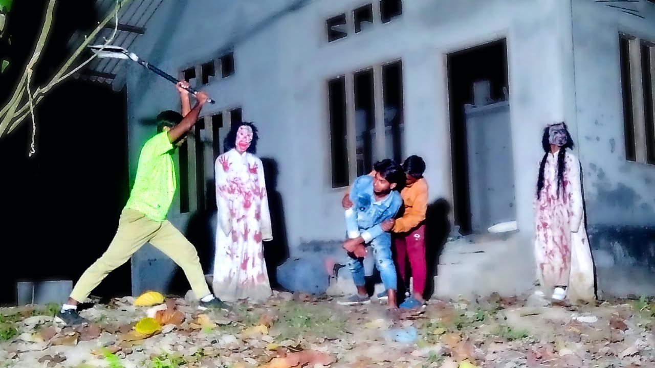 Scary Ghost Prank Ngakak - Pocong Hantu Prank - Horrorlol Prank - YouTube