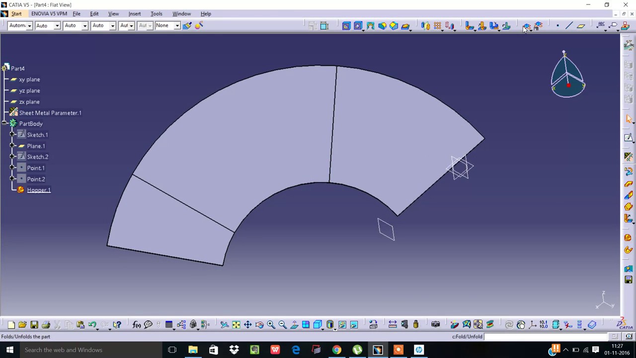 Create A Cone In Sheet Metal In Catia V5 YouTube create-a-cone-in-sheet-metal-in-catia-v5-youtube