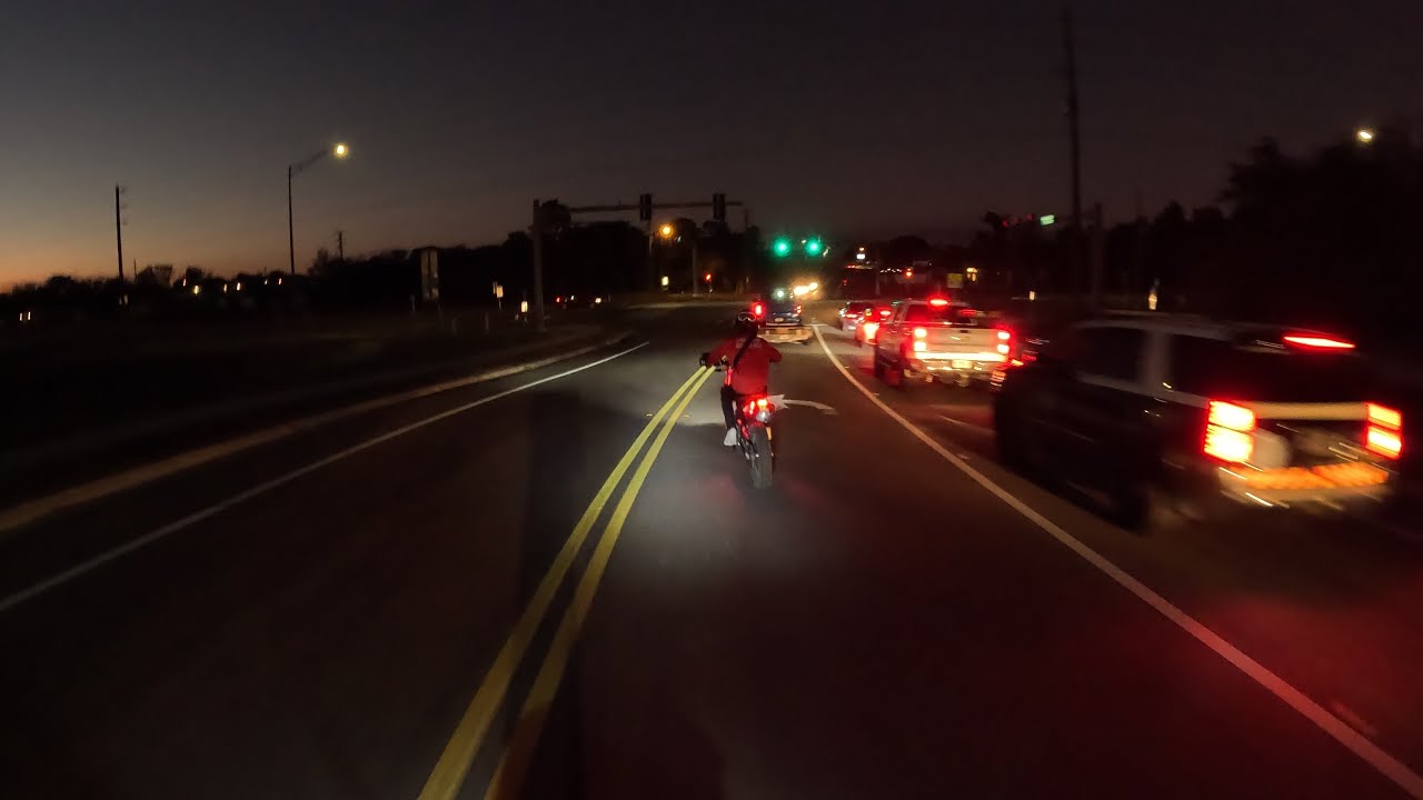 Dirt bike riding - First day with the Supermach 250 (old video) (police ...