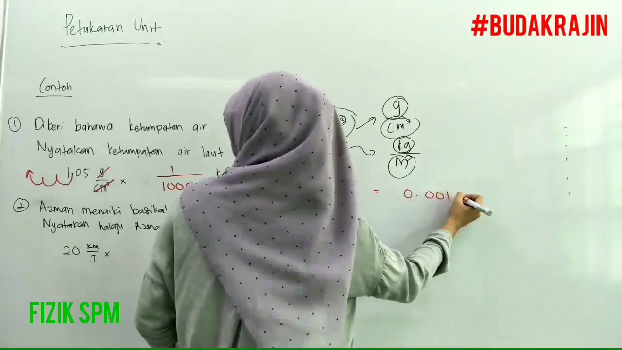 Fizik SPM Pertukaran Unit - YouTube