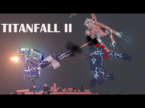 Titanfall mechs vs Brick Golems - People Playground 1.22.3 - YouTube
