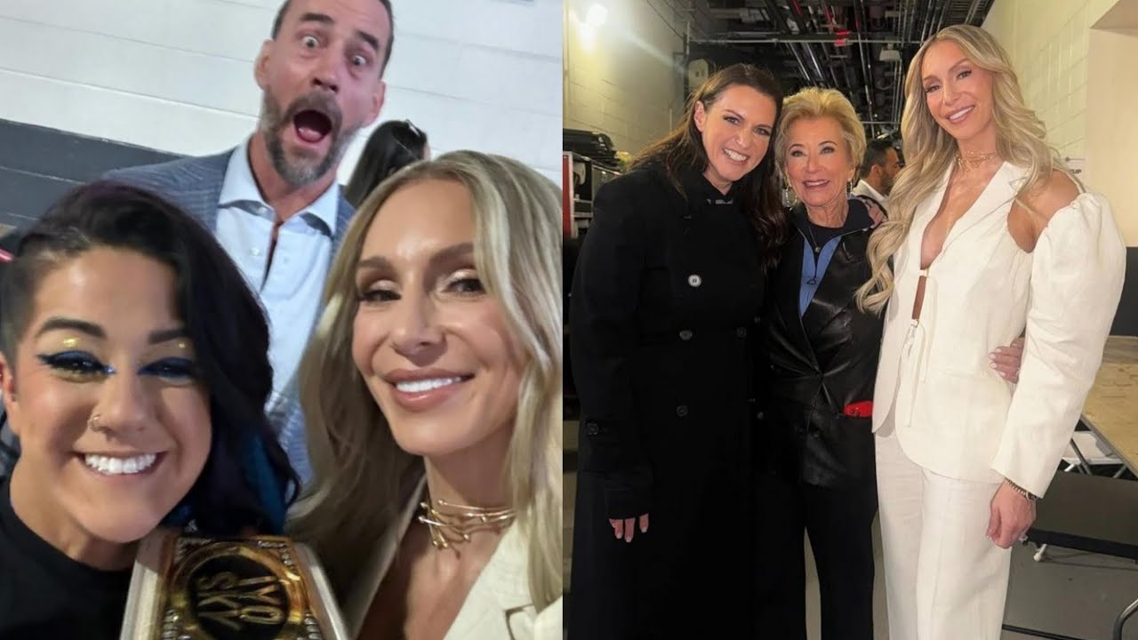 Charlotte Flair Spotted with Stephanie McMahon and Linda McMahon | WWE ...