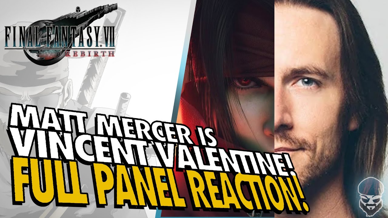 WE'RE LIVE! Final Fantasy VII REBIRTH New York Comic Con Voice Actor ...